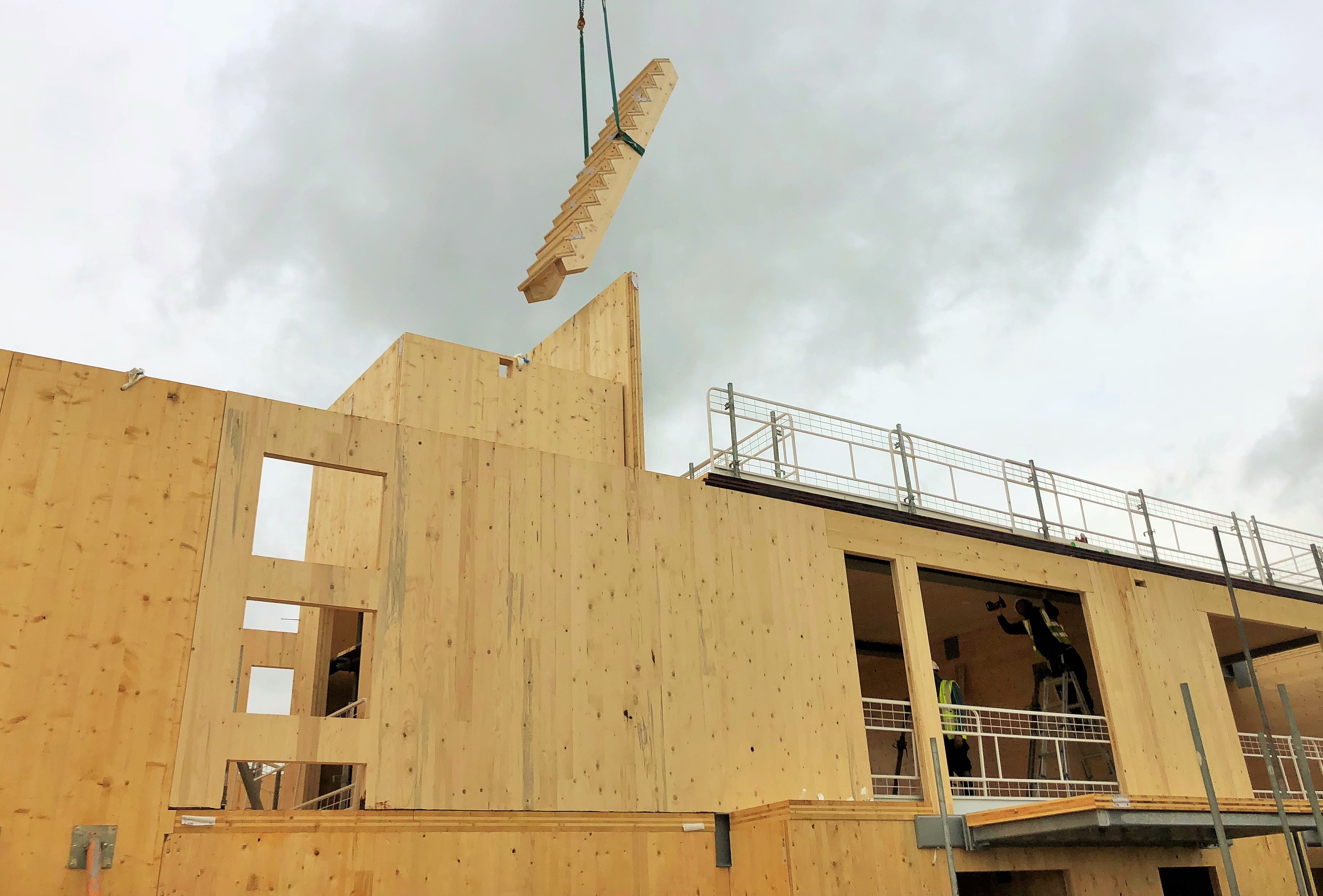 Cross laminated timber for good structural properties and low ...