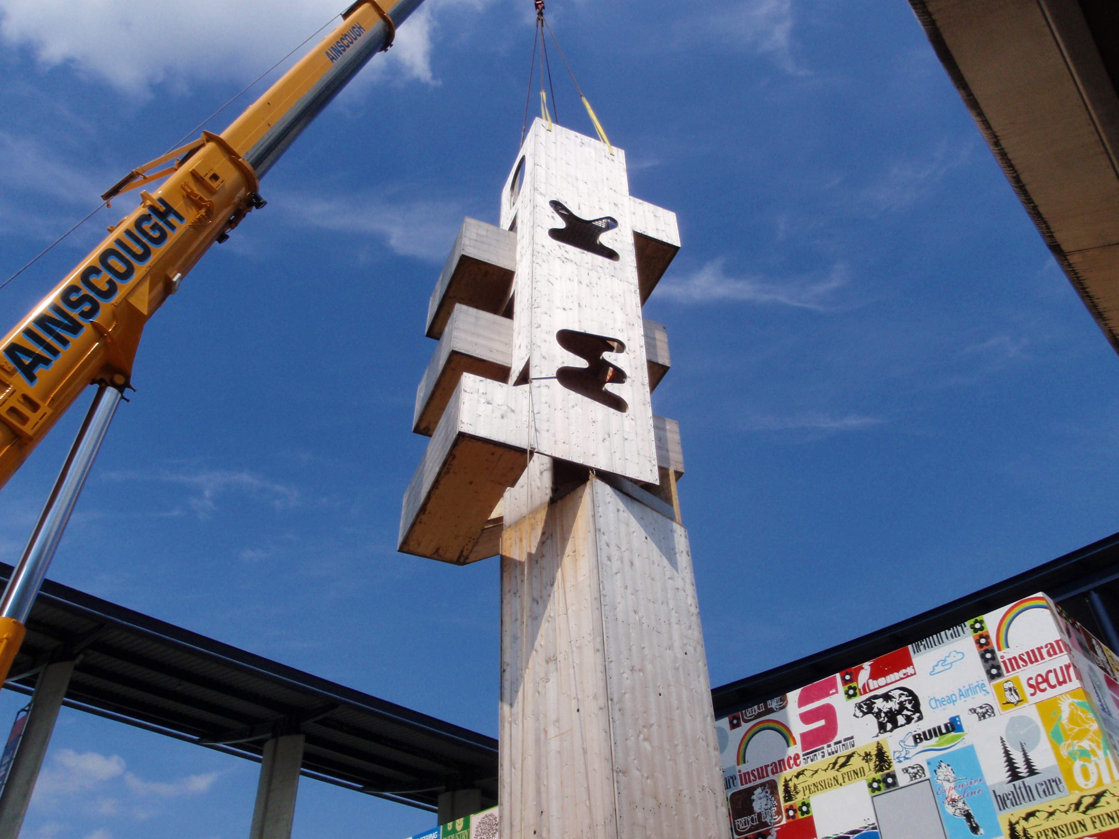 Portfolio > The MK Tower | Steve Coleman (Timber Erectors) Ltd